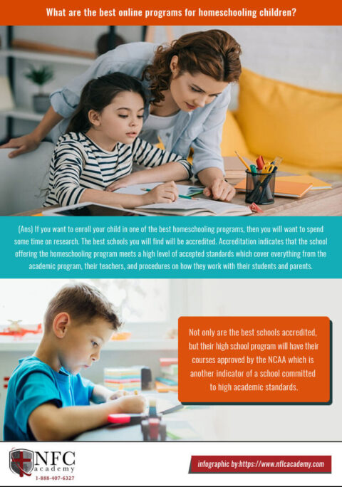 INFOGRAPHIC: HOW TO CHOOSE AN ONLINE HOME SCHOOL PROGRAM? - NFC Academy